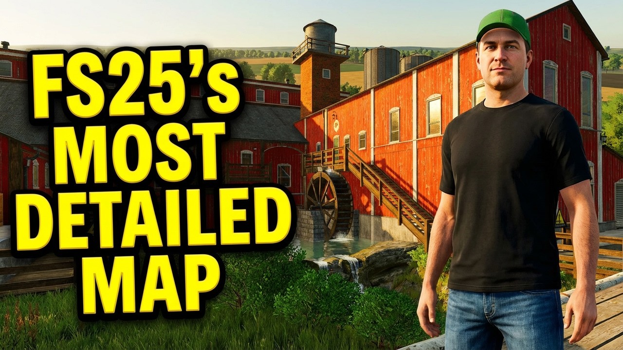 FS25's Most Detailed Map Just Dropped | Iowa Plains View! - YouTube