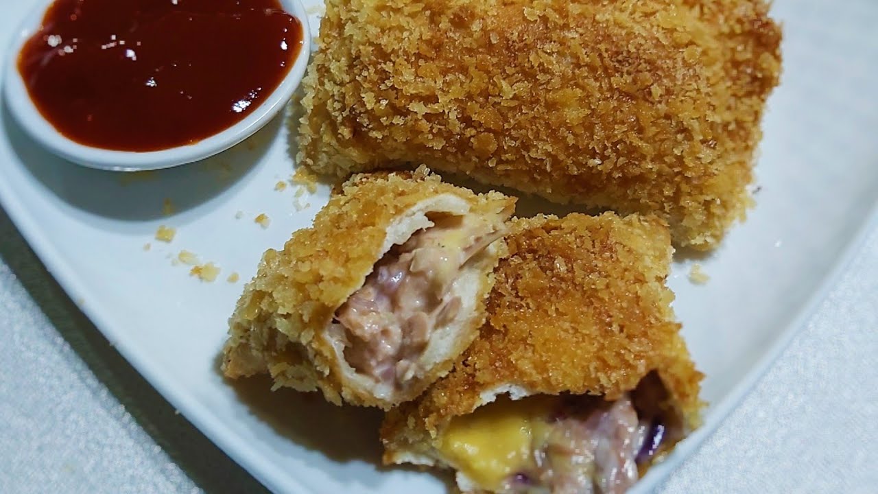 CHEESY TUNA PIE | TUNA BREAD POCKETS | Patok Pangbusiness - YouTube