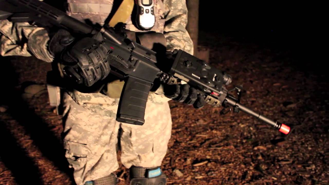 ACU Airsoft Assault Loadout (Shortround) [HD] - YouTube