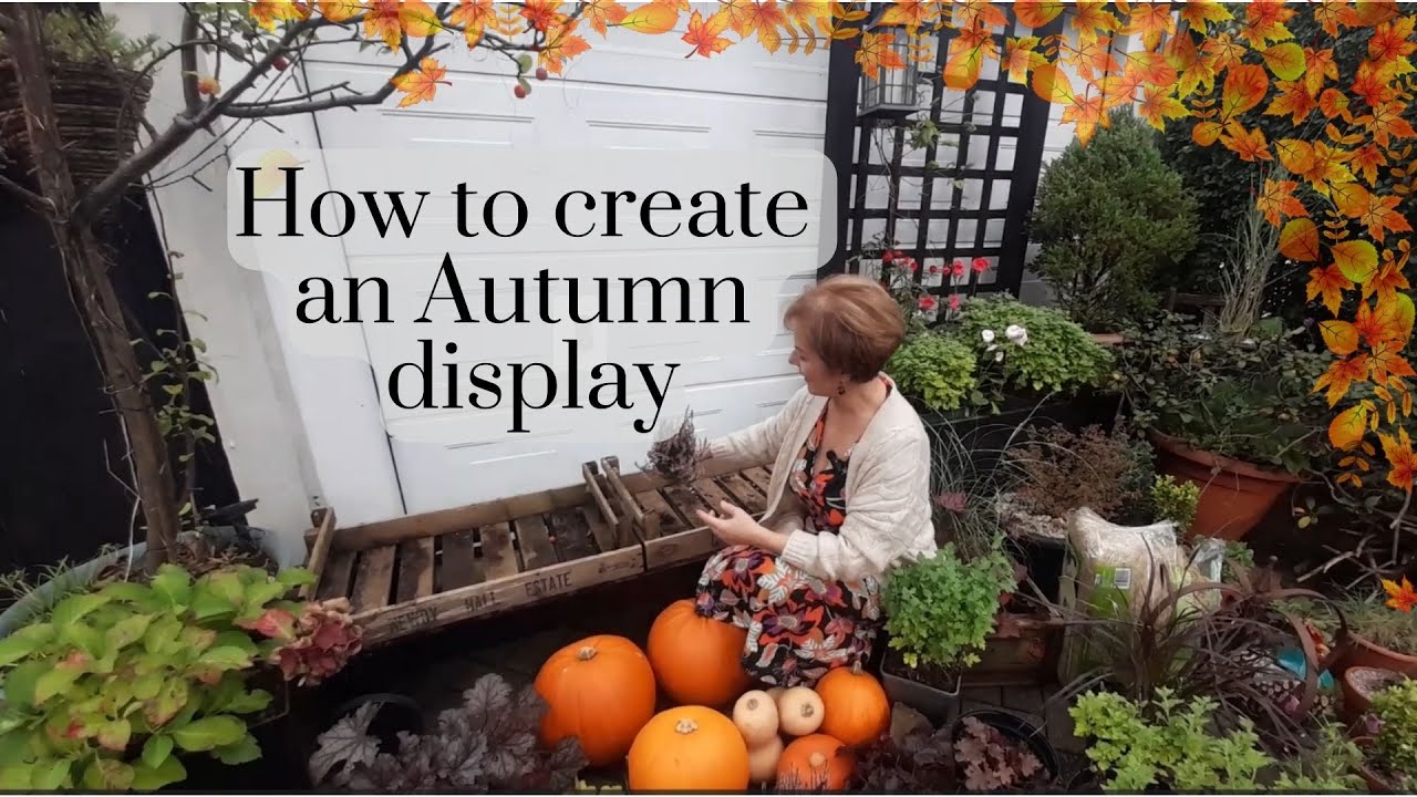 How to create an Autumn display 🍁🧅 - YouTube