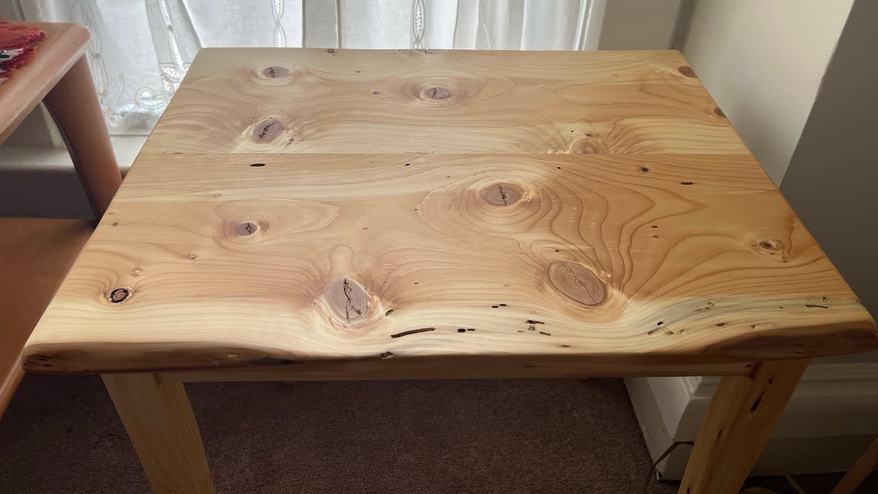 Making 2 End Tables With Shoddy Wood Part 1 - YouTube