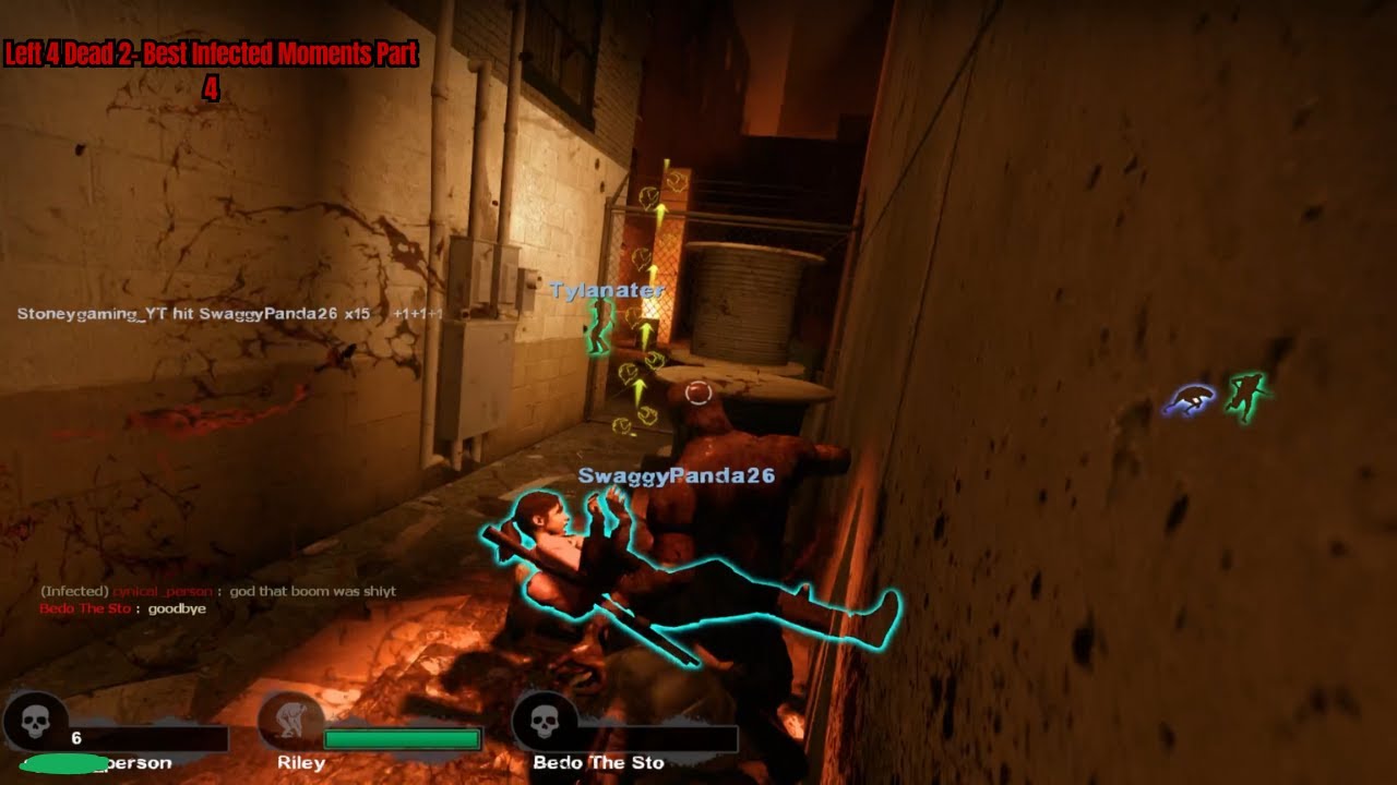 LEFT 4 DEAD 2 - BEST VERSUS INFECTED MOMENTS PART 4 - YouTube