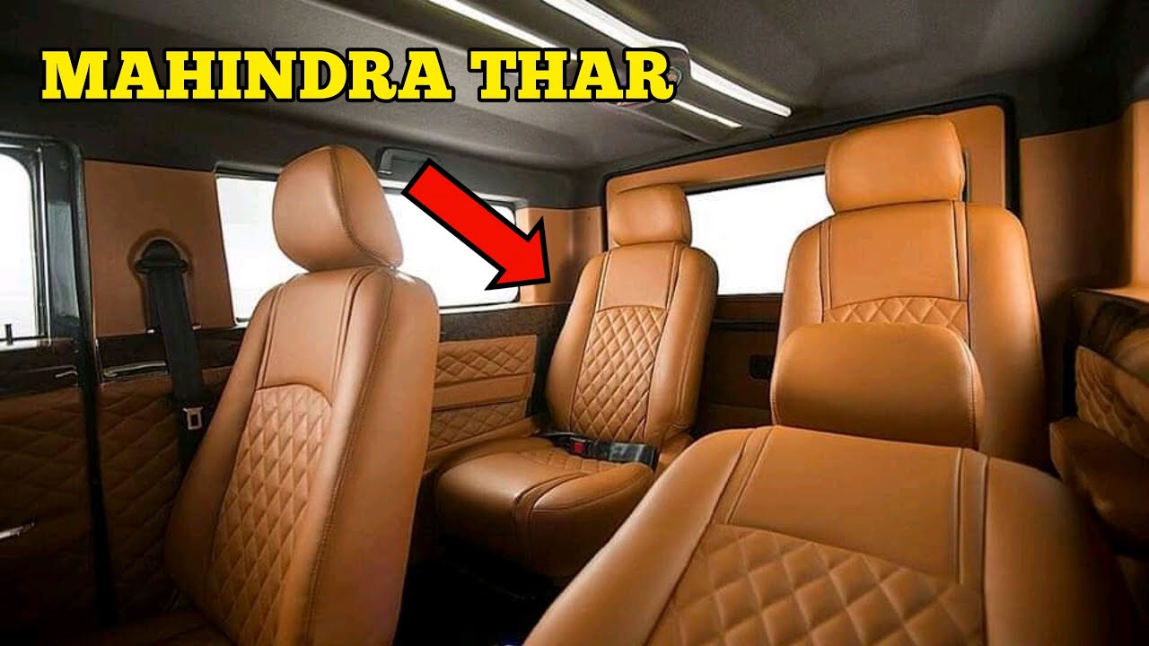 Mahindra Thar Modified Seating