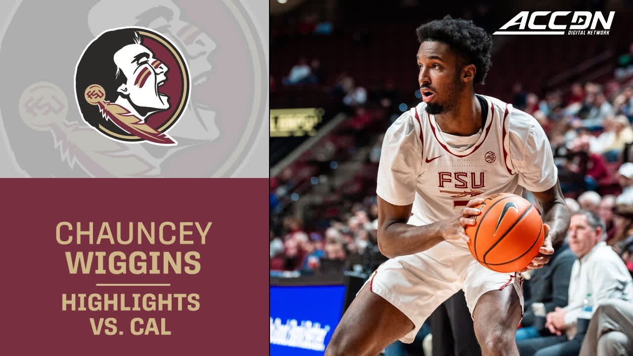 Florida State's Chauncey Wiggins Highlights vs. Cal - YouTube
