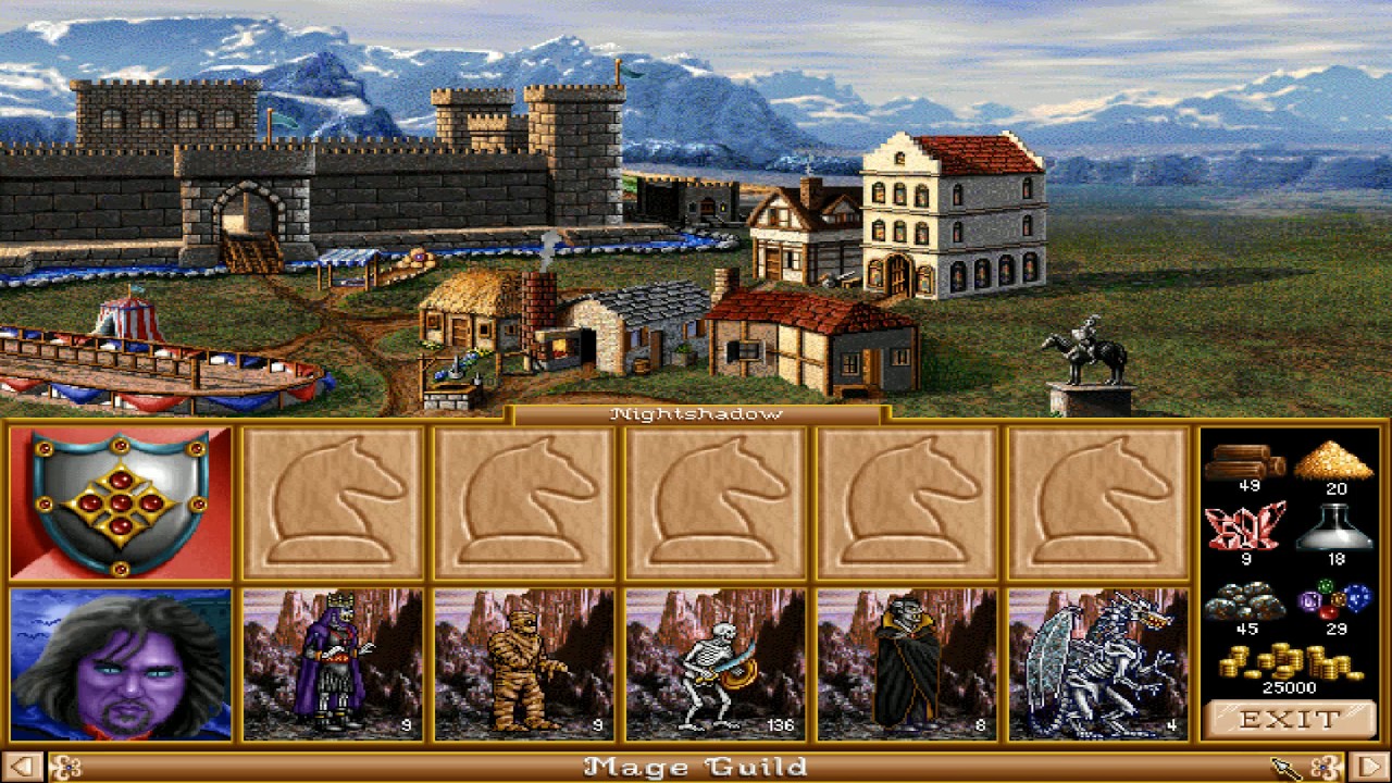 히어로즈 오브 마이트 앤 매직2(HOMM2) 4화 - 아치발드 캠패인1 최초의 유혈 - YouTube