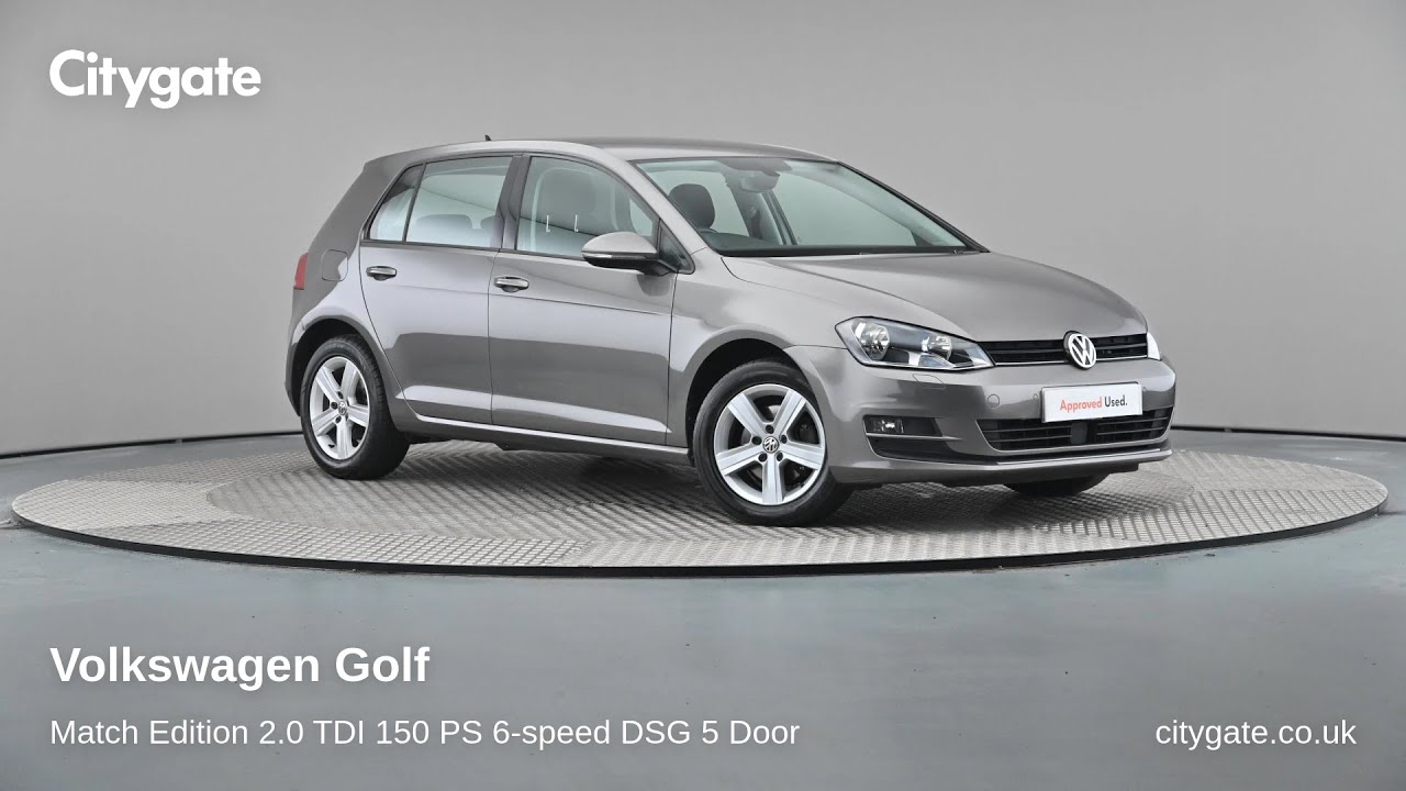 Volkswagen Golf - Match Edition 2.0 TDI 150 PS 6-speed DSG 5 Door ...