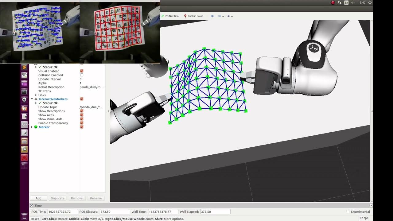 Shape tracking of deformable objects with robots - YouTube