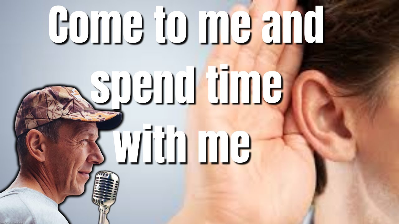 Come to me and spend time with me #propheticwordtoday # ...