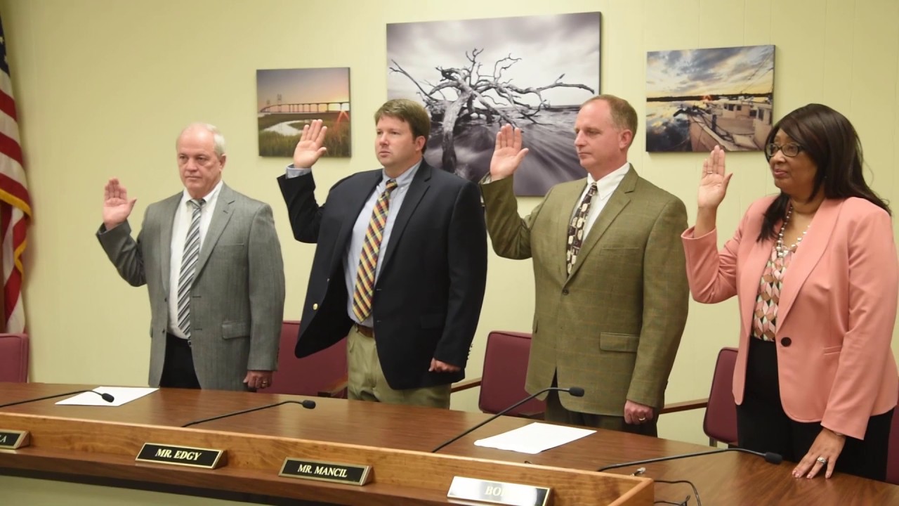 Board of Education swearing-in ceremony - YouTube