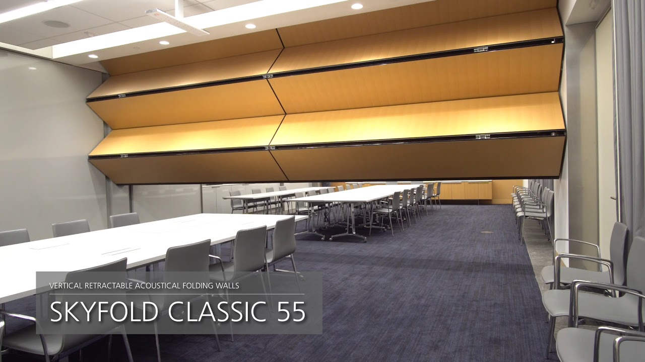 Skyfold Classic 55 at NewYork-Presbyterian David H. Koch Center - YouTube