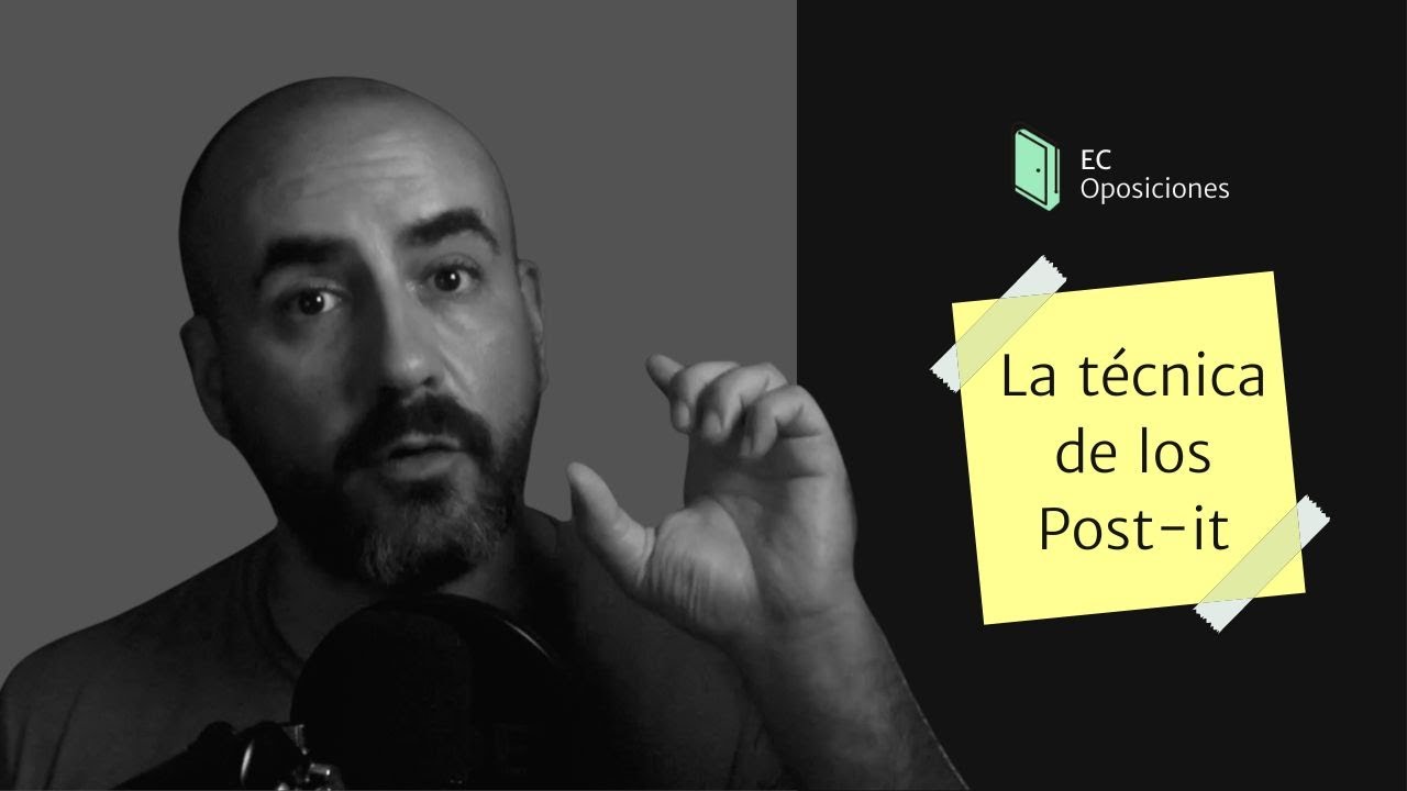 Técnica de los Post-it, para recordar más temario con menos tiempo de ...