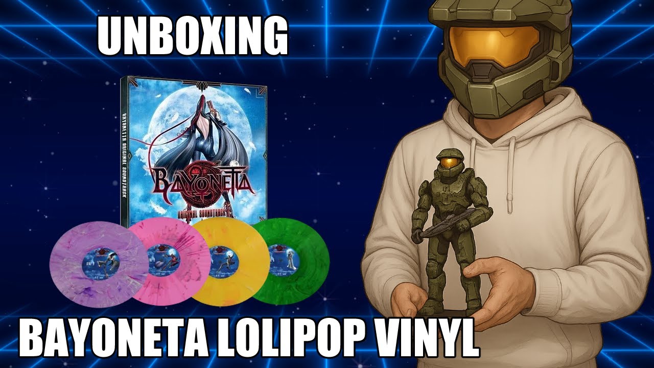 Unboxing Bayonetta Vinyl Lollipop Soundtrack - YouTube