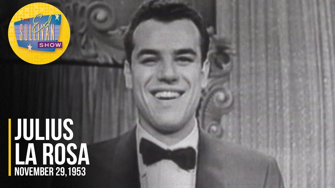 Julius La Rosa "Thou Swell" on The Ed Sullivan Show - YouTube