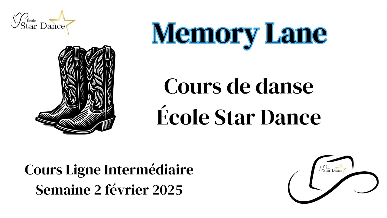 Memory Lane Line Dance - YouTube