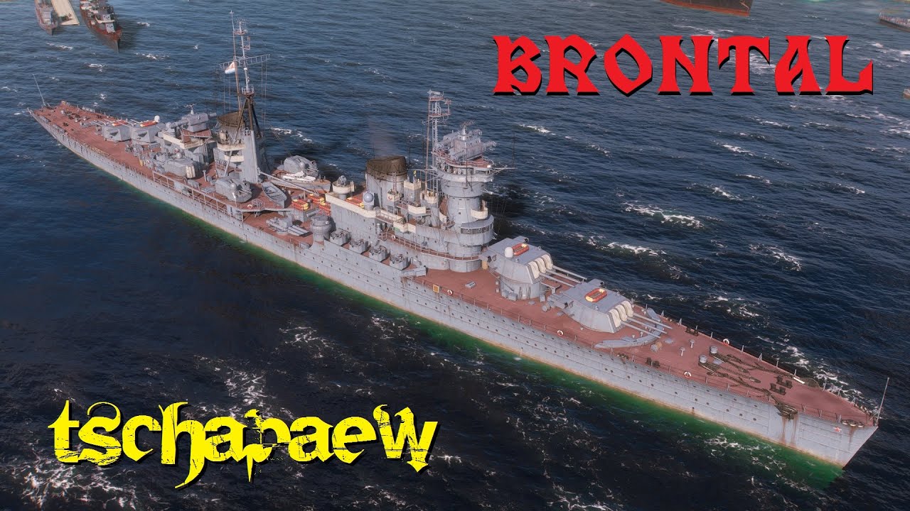 World of Warships - Tschapaew: Brontal - YouTube