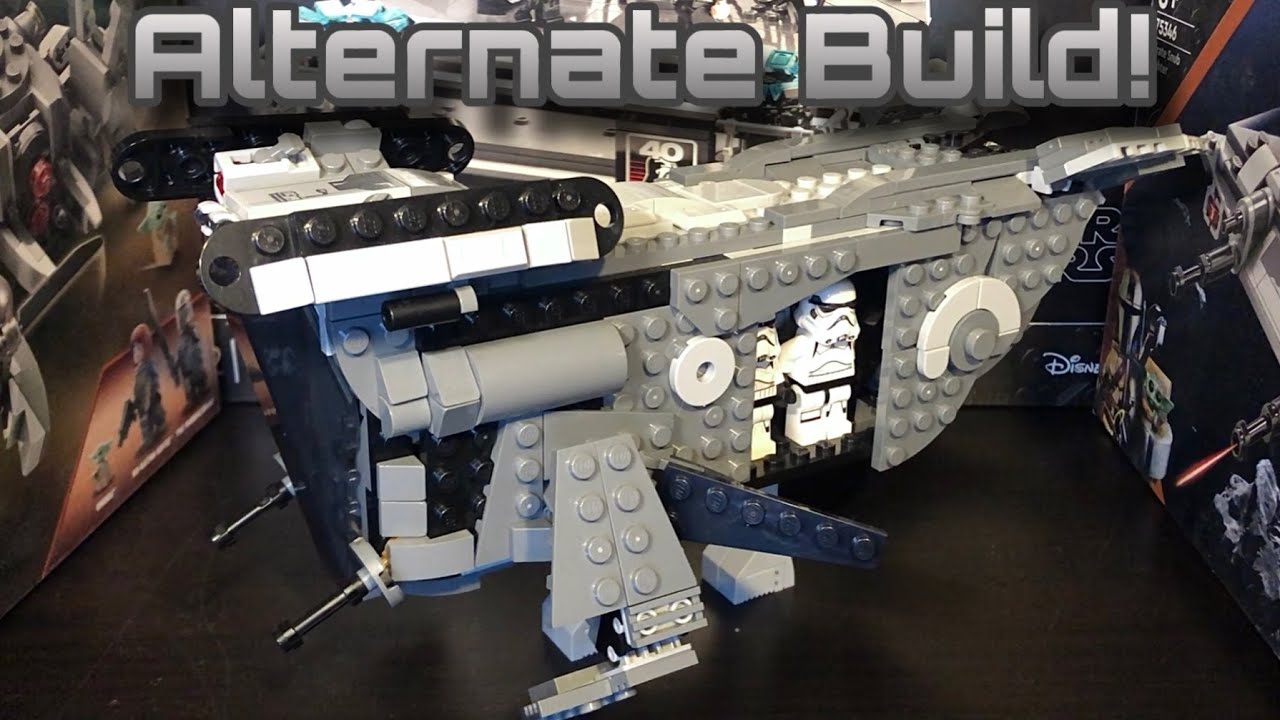Lego Star Wars 75346 and 75361 Imperial Patrol Gunship Alternate Build ...