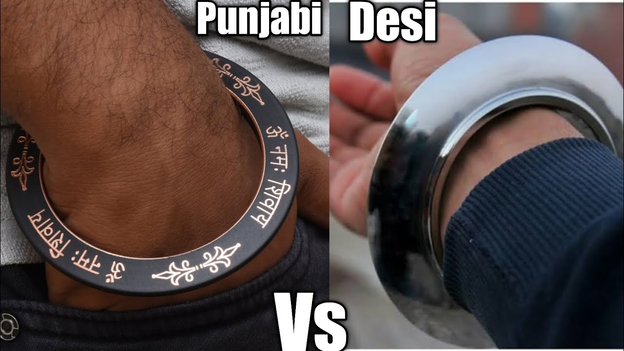 Self Defence Punjabi Kada Vs Desi Fighting Kada Unboxing & Testing ...