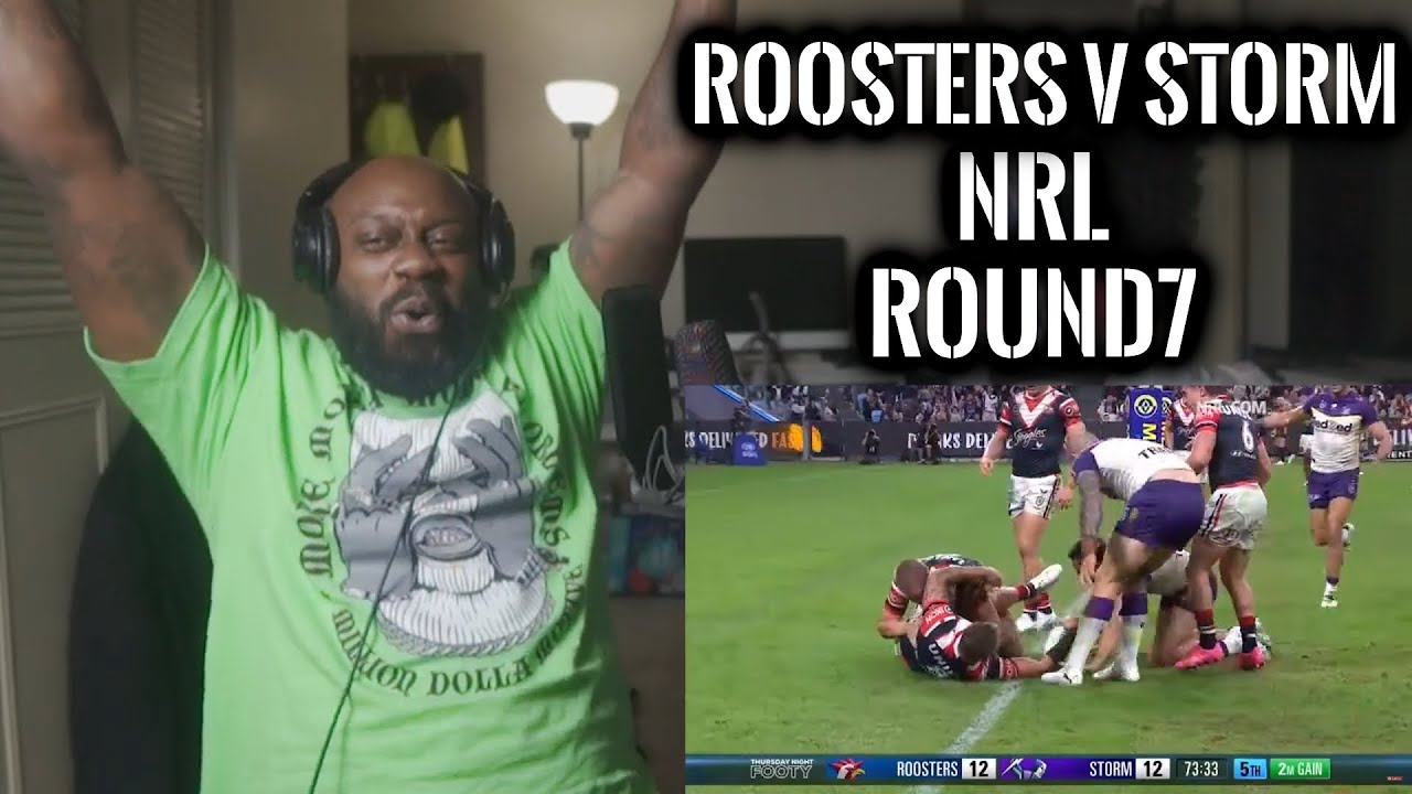 NRL 2024 | Roosters v Storm (Round 7) GoHammTV Reaction - YouTube