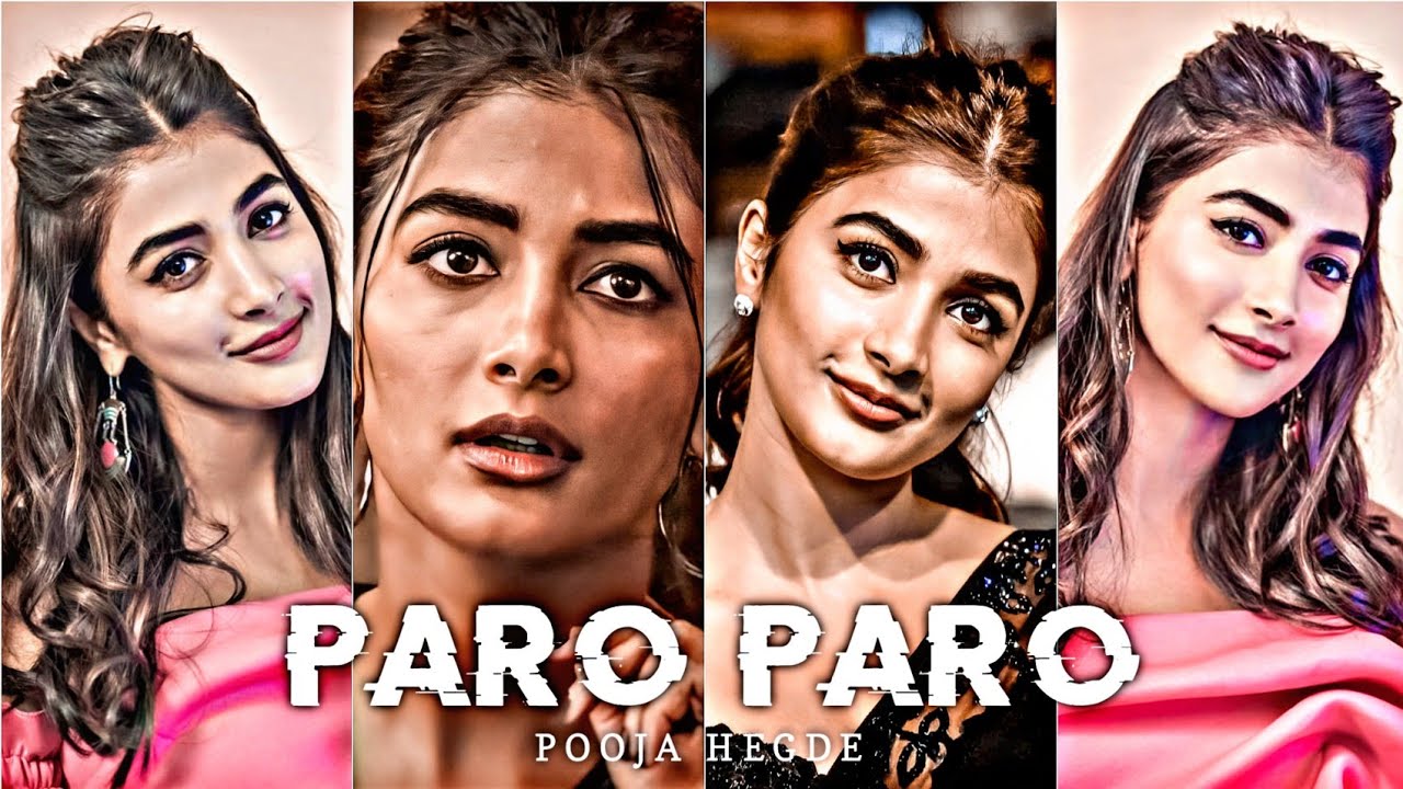 NEJ - PARO PARO X POOJA HEGDE STATUS | EFX WHATSAPP STATUS | PARO PARO ...