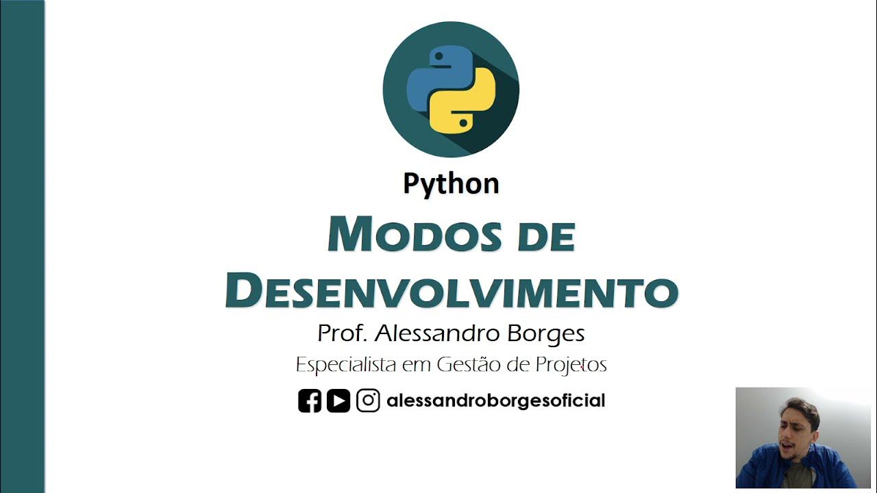 Modos de Desenvolvimento Python - Python para Concursos #4 - YouTube