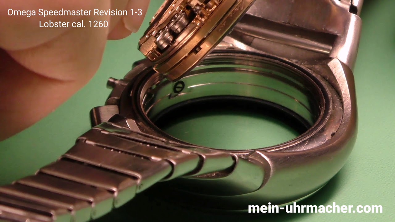 Stimmgabeluhr Omega Lobster Speedsonic f300 Teil 3-3 - YouTube