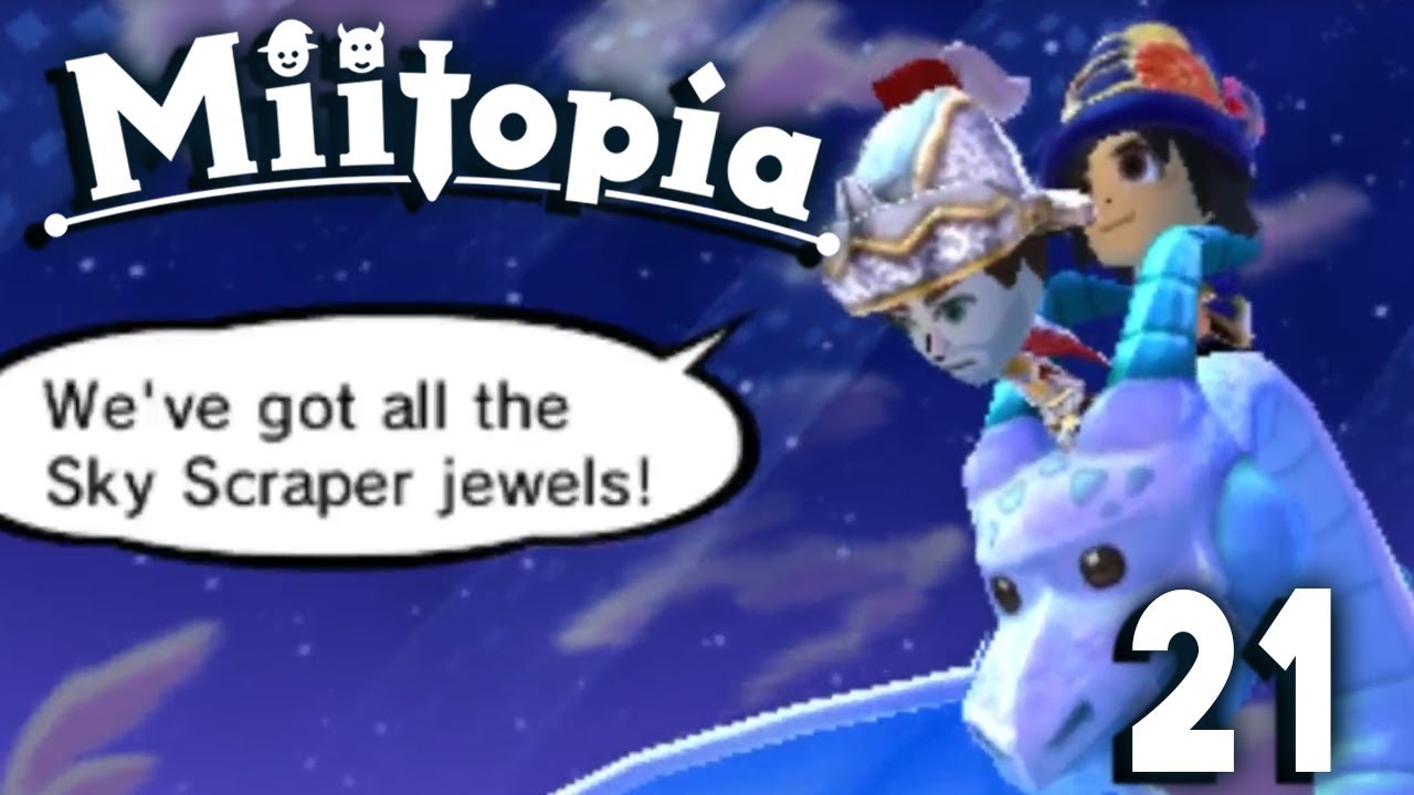 Miitopia Part 21 THE JEWELS FOR SKYSCRAPER! Gameplay Walkthrough - YouTube
