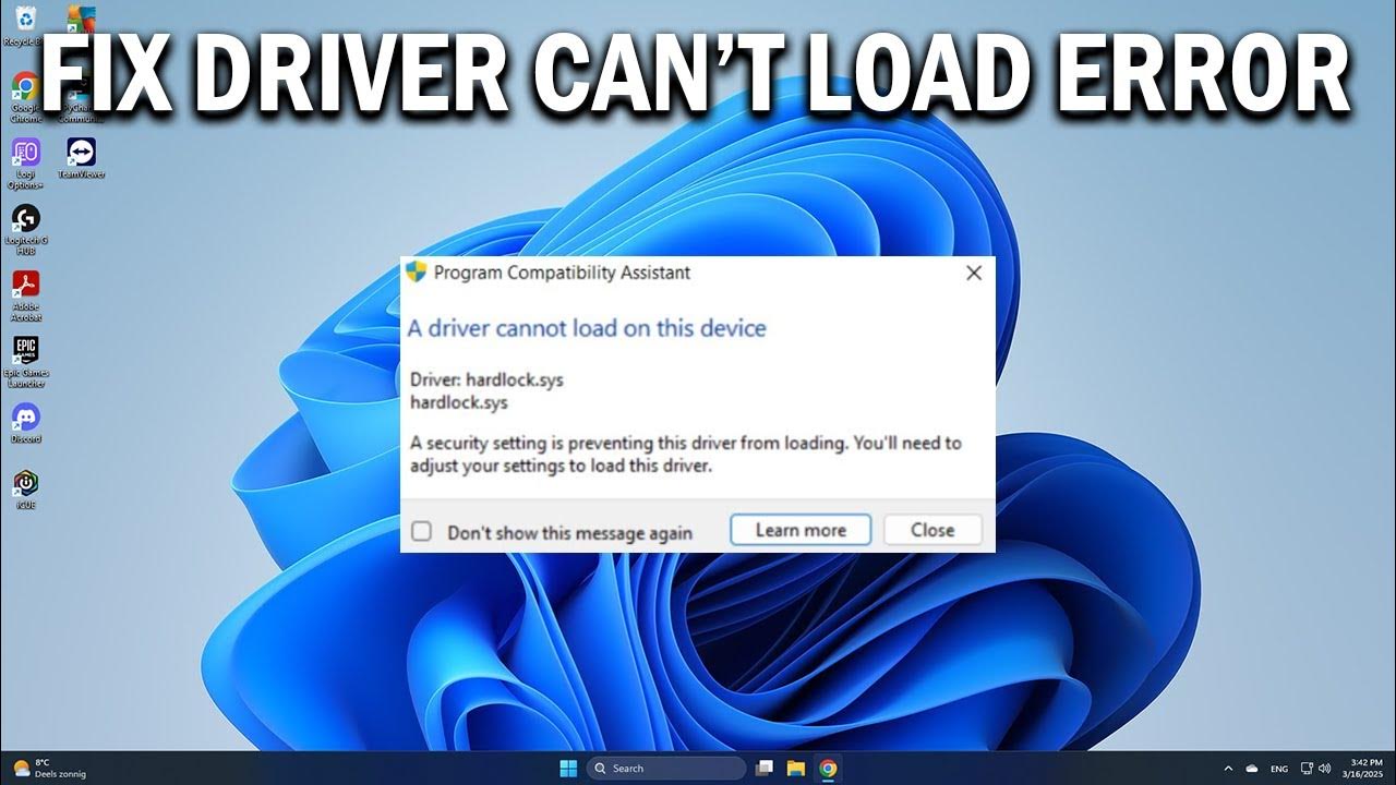 How To Fix A Driver Can’t Load on This Device in Windows 11 (2025) - Easy Fix - YouTube