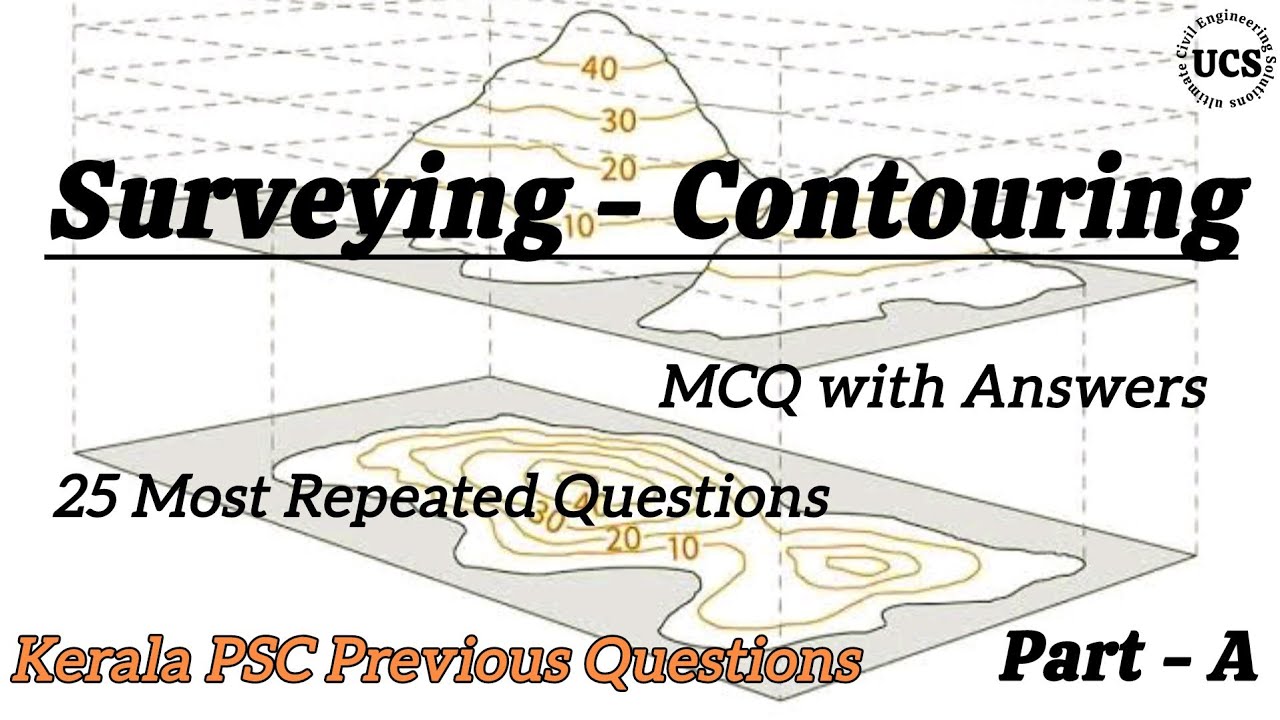 𝗦𝘂𝗿𝘃𝗲𝘆𝗶𝗻𝗴 - 𝗖𝗼𝗻𝘁𝗼𝘂𝗿𝗶𝗻𝗴 || Previous Year Questions & Answers || MCQ ...