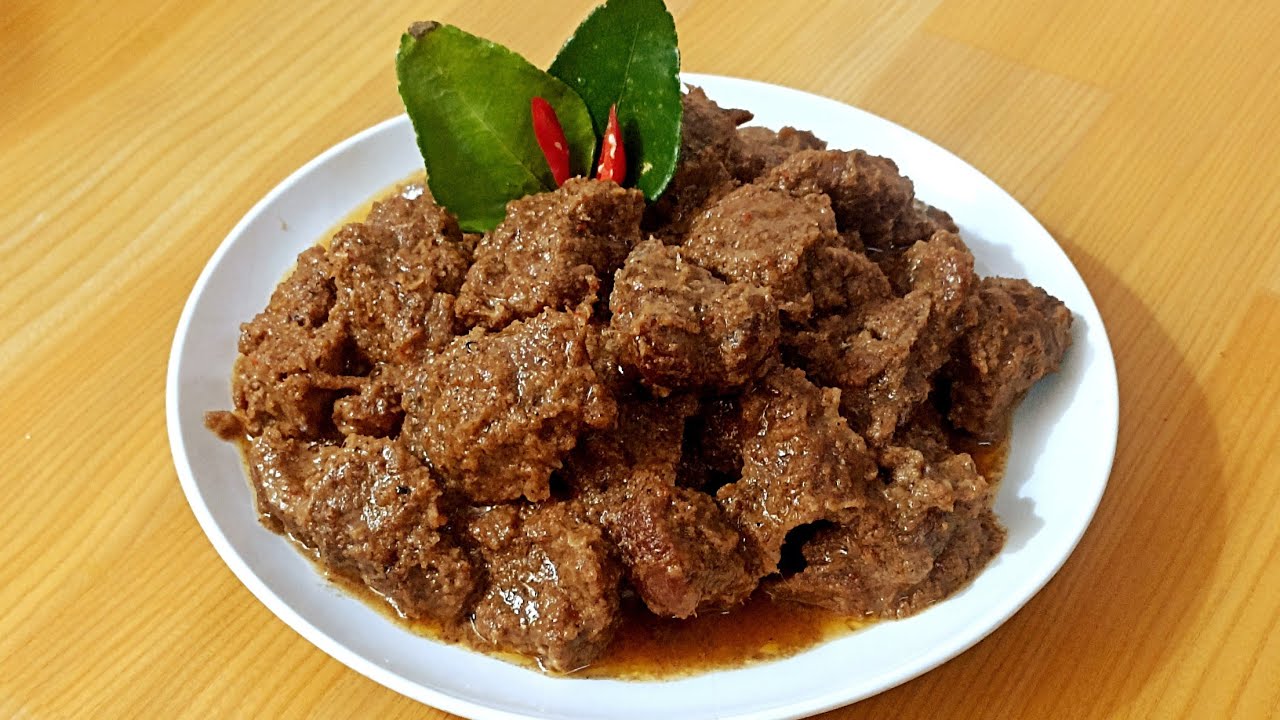 RESEP RENDANG DAGING SAPI , EMPUK BUMBU MERESAP - YouTube