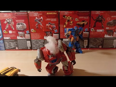 sentinel prime l kill ironhide Transformers stop motion - YouTube