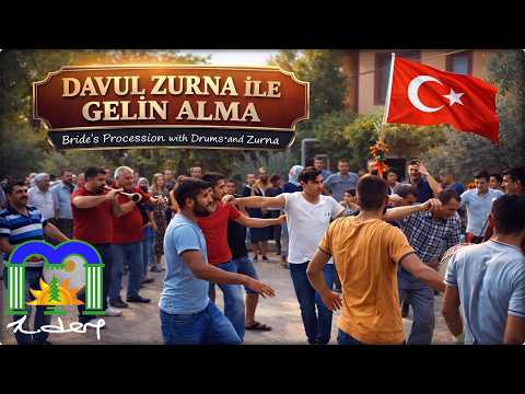 #0013 ✅ Davul Zurna İle Gelin Alma; Bozarmut Mah. Yatağan | Geleneksel Muğla Düğünleri @kmldere