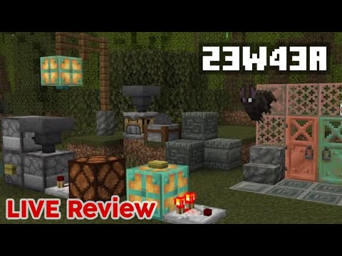 Minecraft 1.20.3 Snapshot 23W43A - NEW Bat design & New 1.21 decorated ...