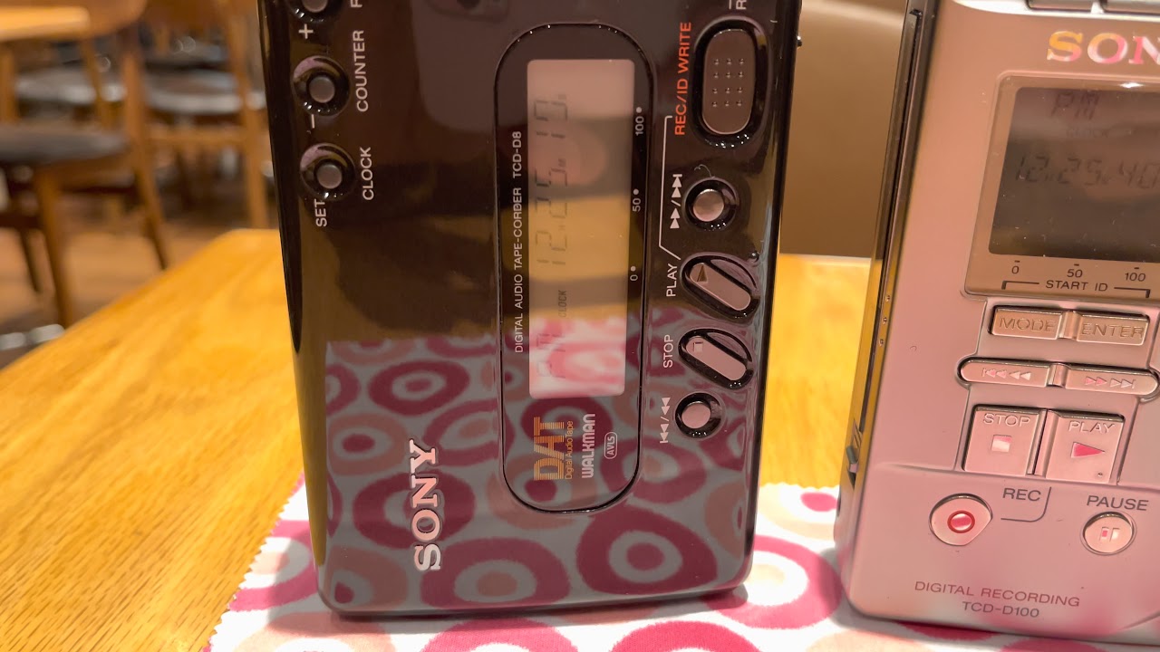 Sony TCD-D8 Walkman DAT Brand New! - YouTube