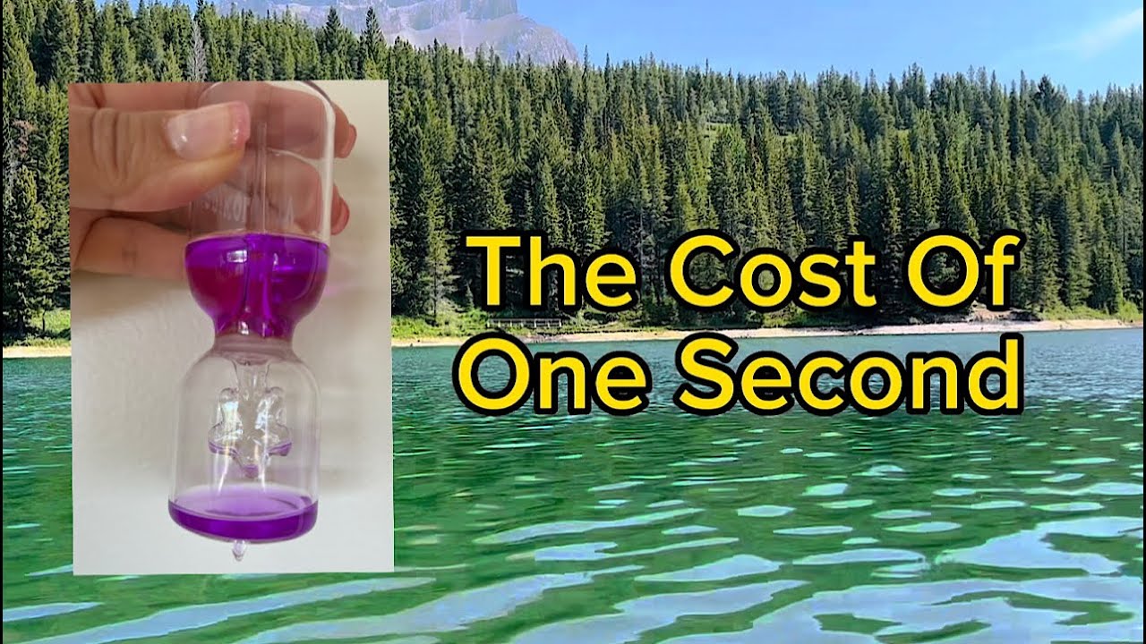 Inspirational Quotes About the Cost of One Second in Life - YouTube