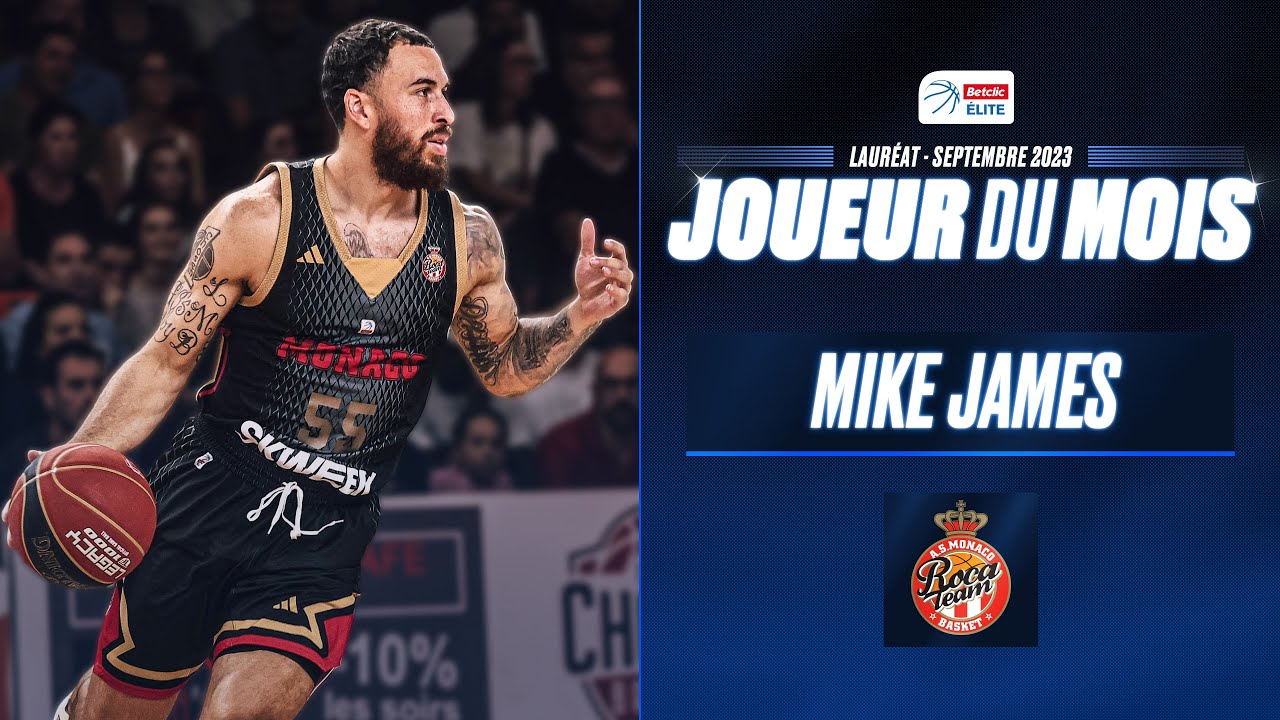 👑 Highlights Mike James - Meilleur Joueur Septembre 2023 | Betclic ...