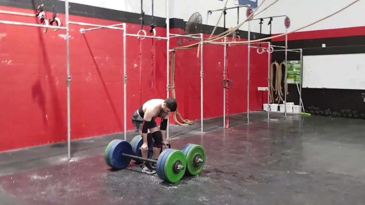 1.5 x body weight per hand Farmer's Carry for 20m - YouTube