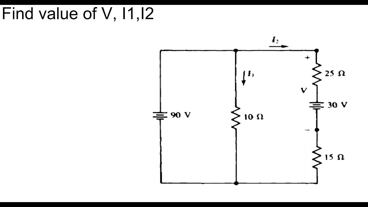 Lecture4: Solved Problems for KVL (ُElectronics in English) - YouTube