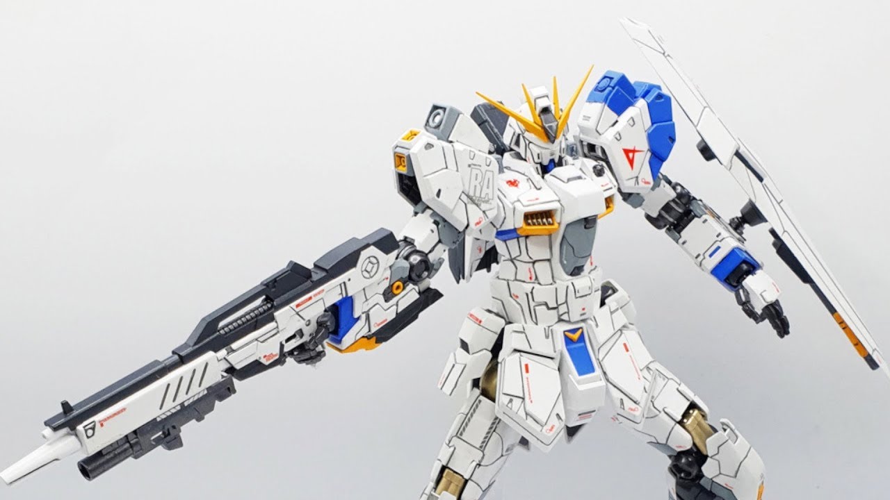 MG 1/100 Prototype Nu Gundam Mark II - Custom Build - YouTube