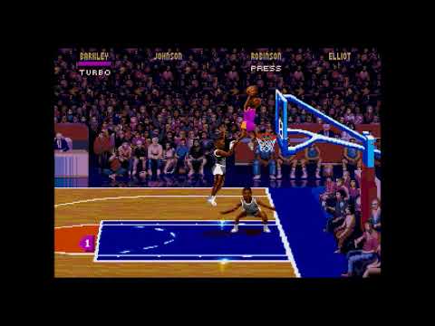 NBA Jam (Sega Genesis) - Suns vs Spurs - YouTube