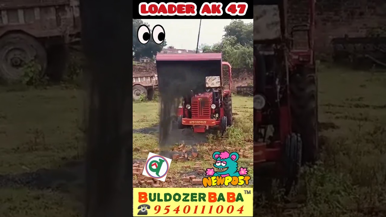 😱Loader ऐसा जो पत्थरों को भी आसानी से लोड करे | Buldozer BaBa ...