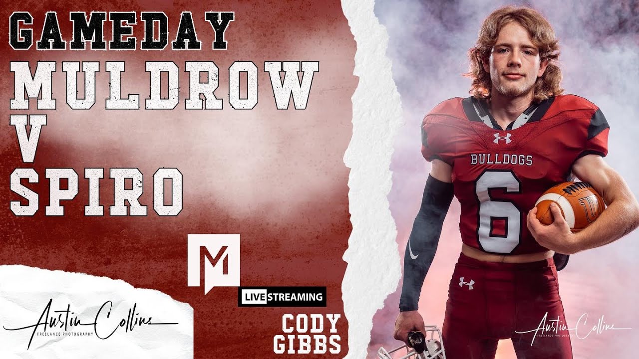 MHS FOOTBALL 23:Muldrow vs. Spiro - YouTube