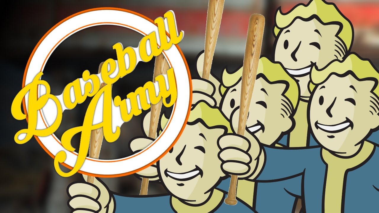 BASEBALL ARMY! - Fallout 3 Gameplay Ep.3 - YouTube