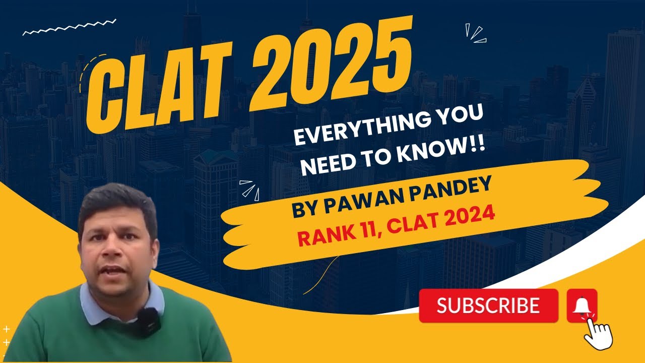 CLAT 2025 : Everything YOU NEED To Know! - YouTube