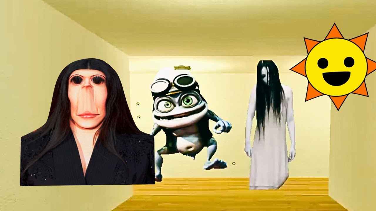 Crazy Frog & Happy Sun Won’t Stop Hunting Me In This Cursed Hallway 😈☀️ ...