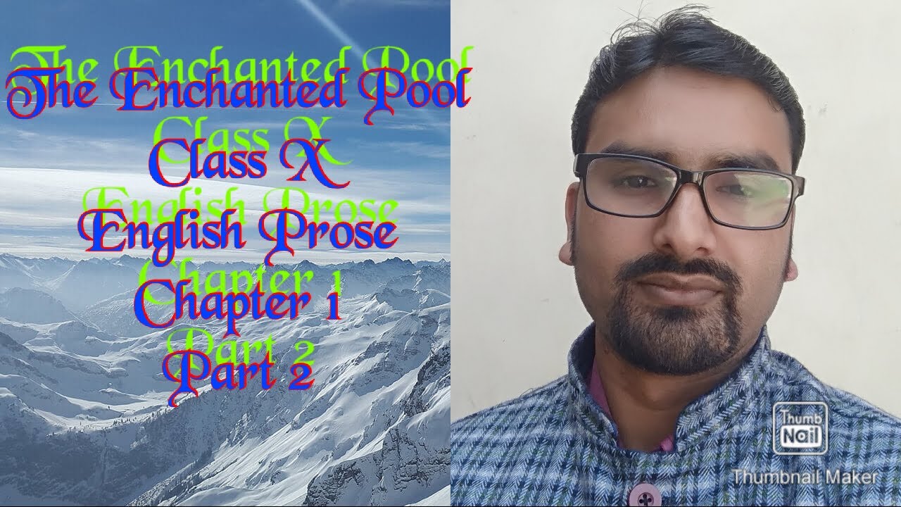 The Enchanted Pool English Prose 10 u p board by C Rajagopalachari ...