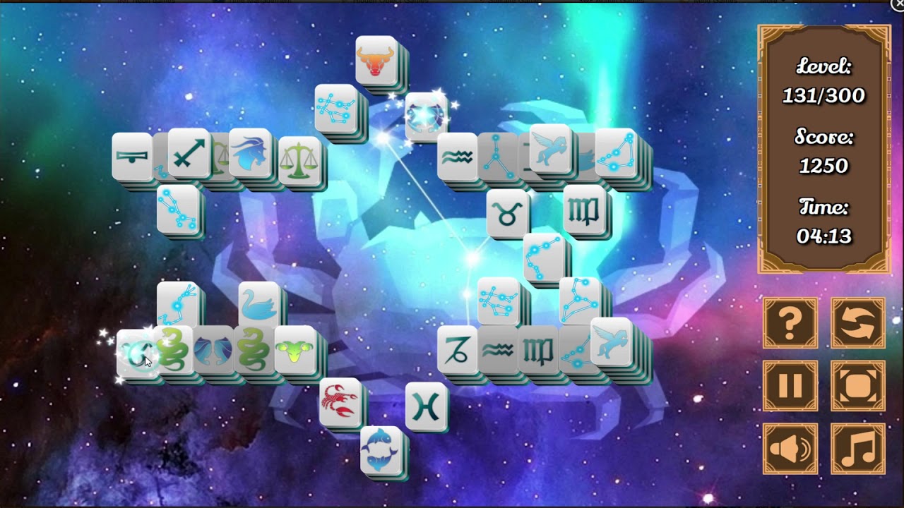 Zodiac Mahjong Level 131/300 - YouTube