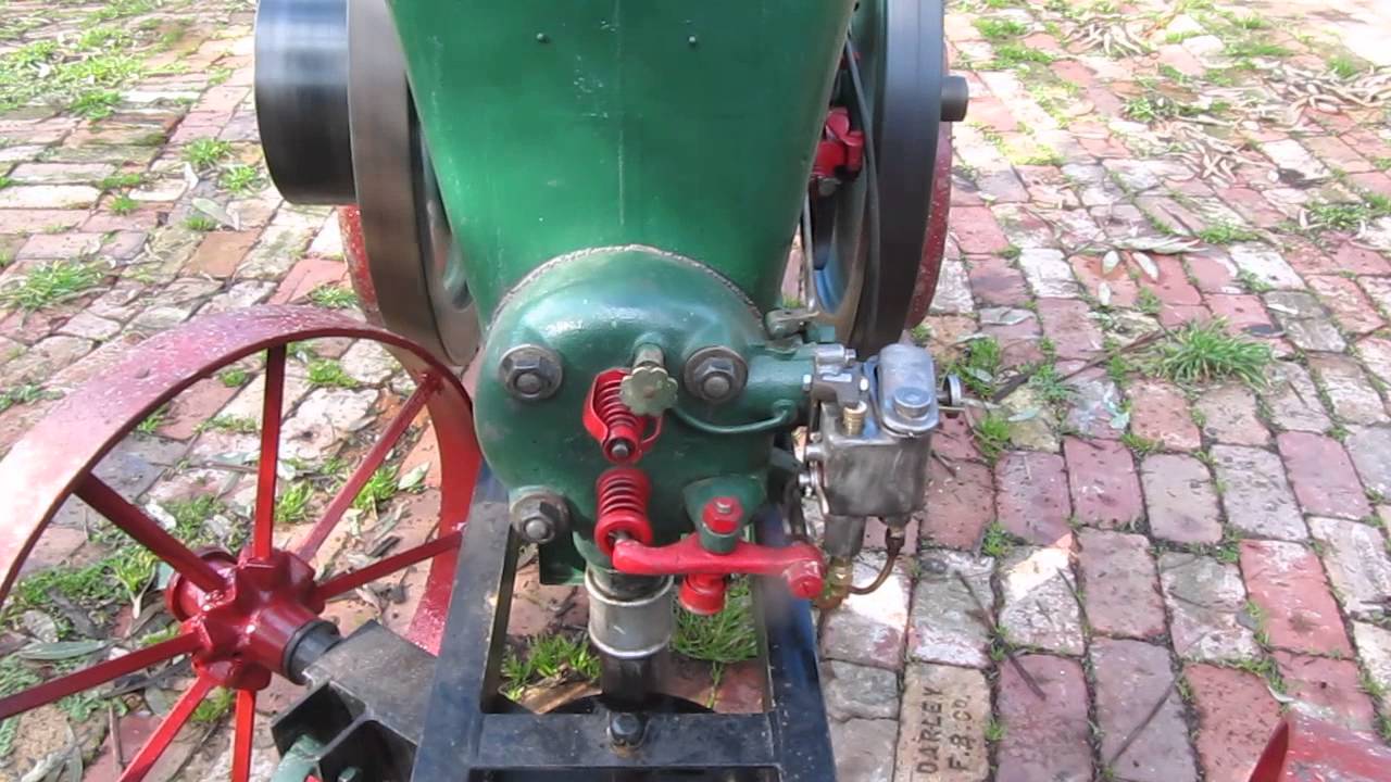Horwood Bagshaw OFG 6HP stationary engine - YouTube