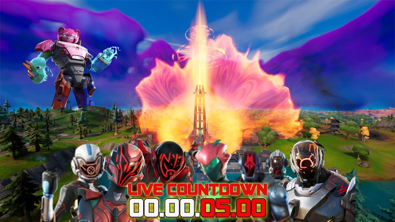FORTNITE CHAPTER 3 SEASON 2 EVENT!! COUNTDOWN LEVELING UP GAMEPLAY ...