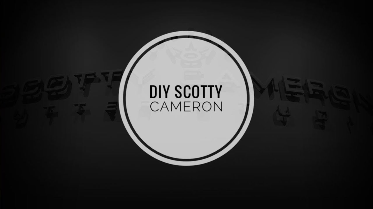 DIY Scotty Cameron Putter. CHEAP! - YouTube