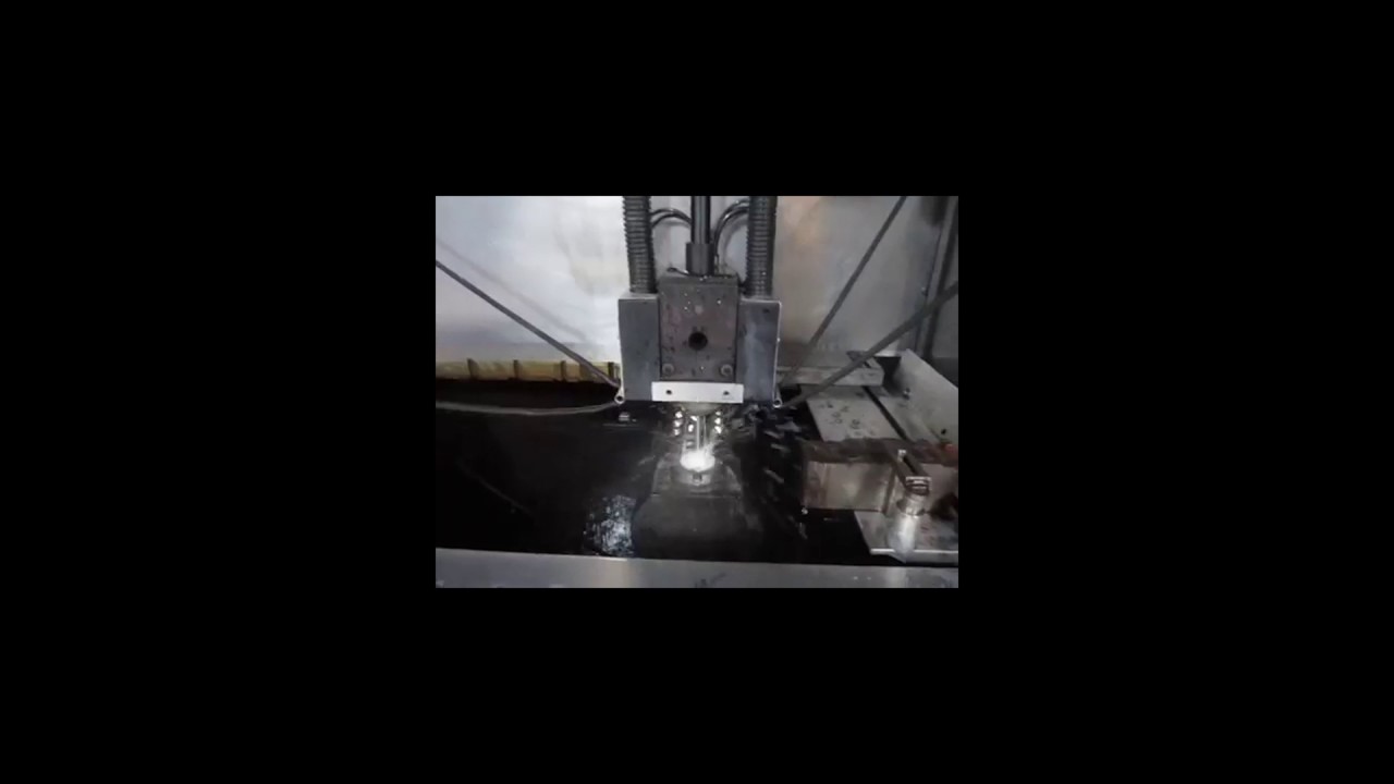 Charmilles Robofil 510 Wire EDM - YouTube